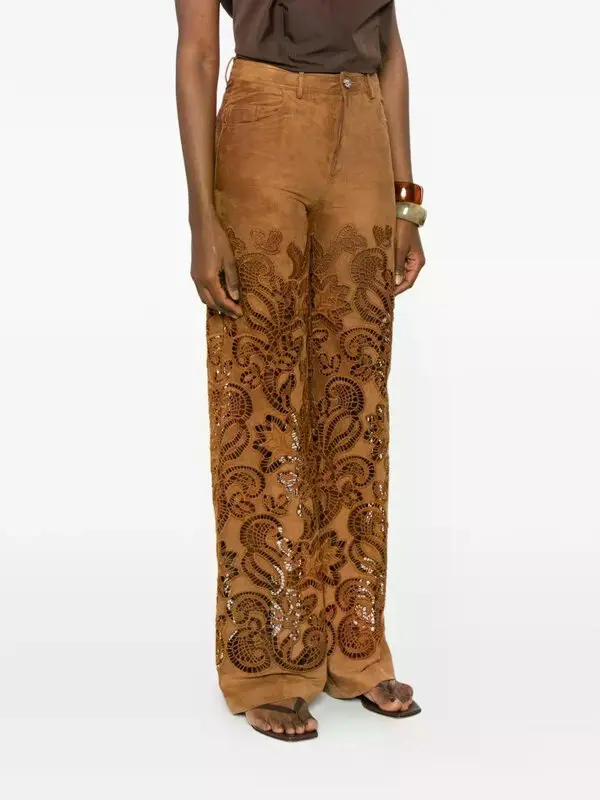 ERMANNO FIRENZE Buttoned Trousers