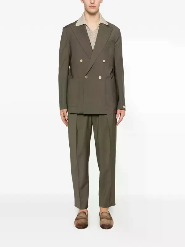 BRIGLIA 1949 Double-breasted Suit - Green