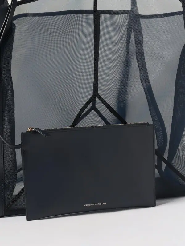 Victoria Beckham Mesh Tote Bag - Blue