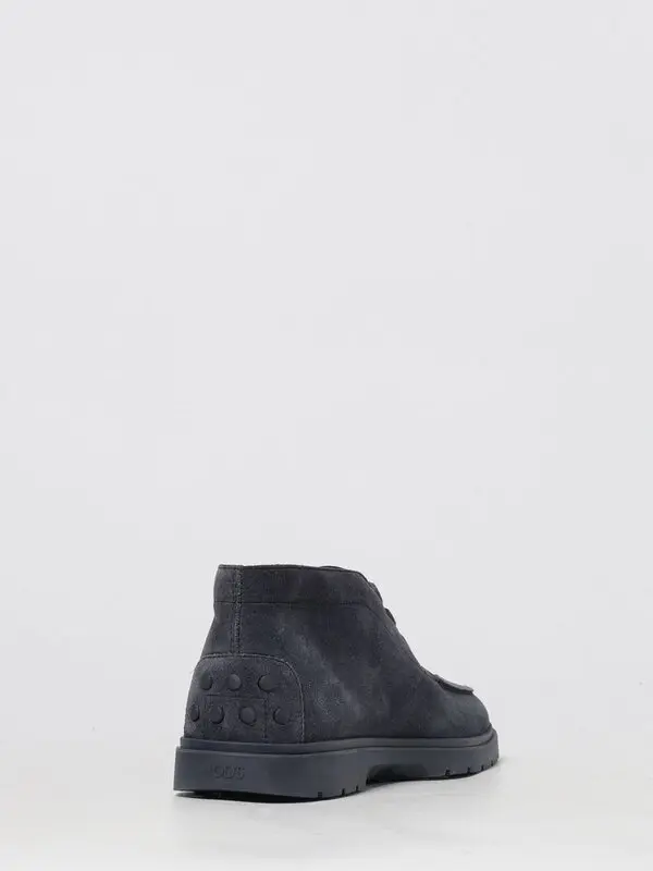 TOD'S Lace-up Suede Ankle Boots