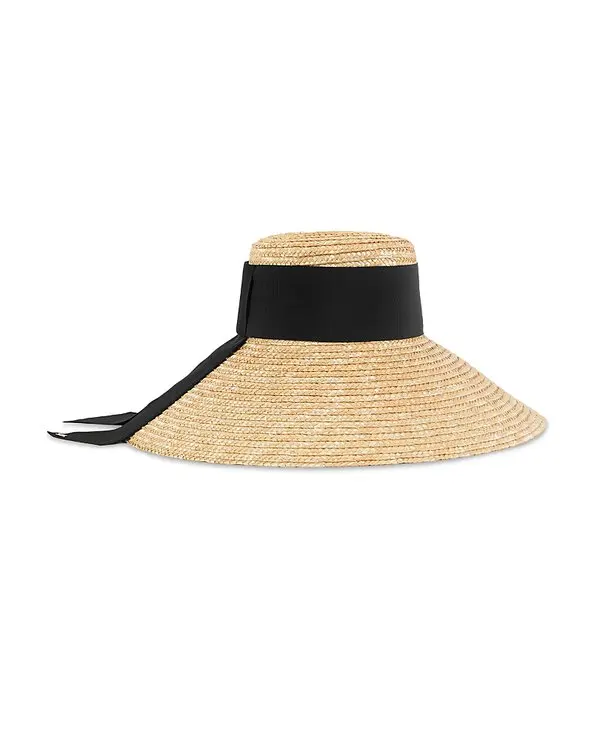 Eugenia Kim Mirabel Straw Hat - Natural Black