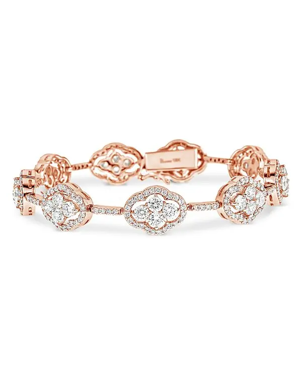 Piranesi 18k Diamond Maison Bracelet - Rose Gold