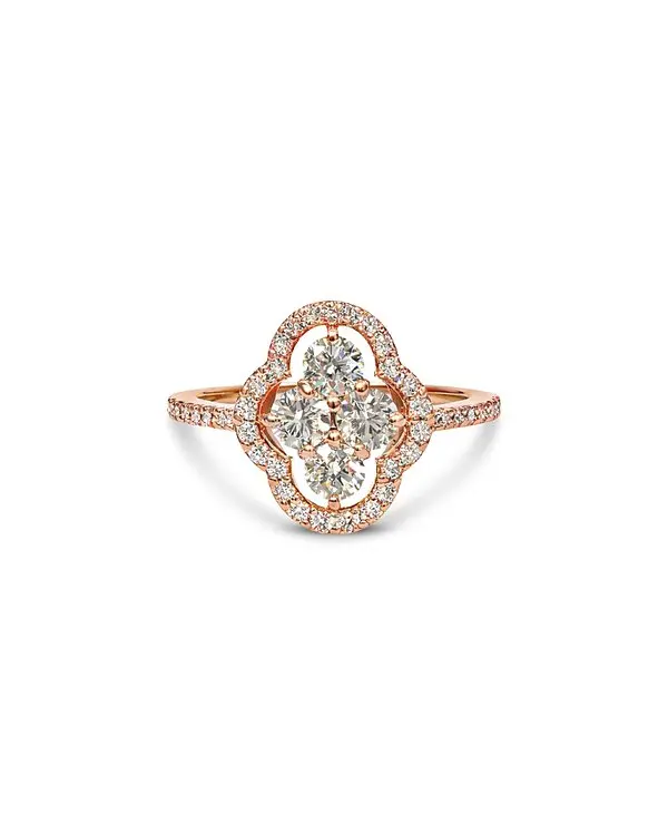 Piranesi 18k Diamond Statement Ring - Rose Gold