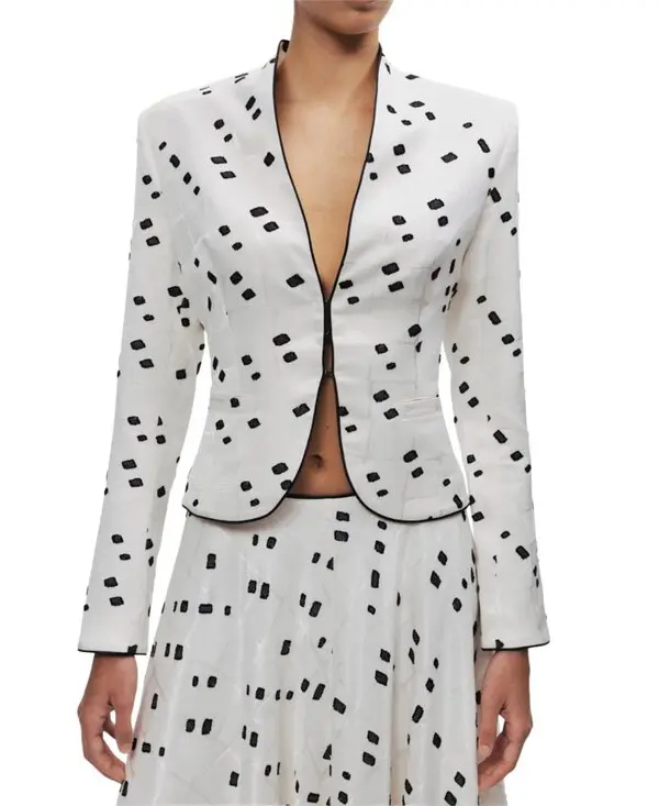 NOCTURNE Printed Tailored Jacket