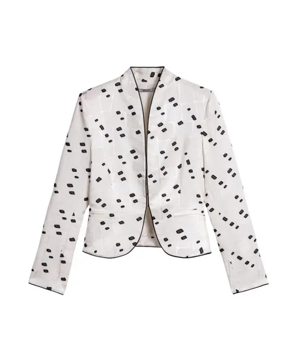 NOCTURNE Printed Tailored Jacket