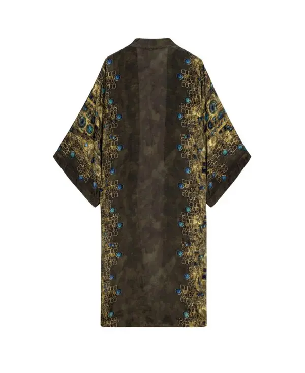 NOCTURNE Printed Long Kimono