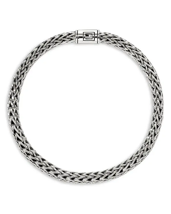 John Hardy Icon Woven Link Bracelet - Silver