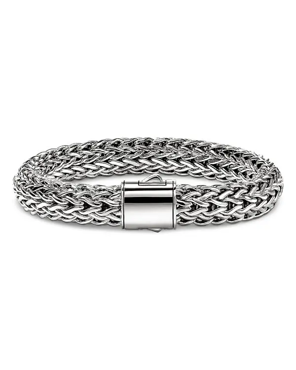 John Hardy Sterling Icon Woven Link Bracelet - Silver