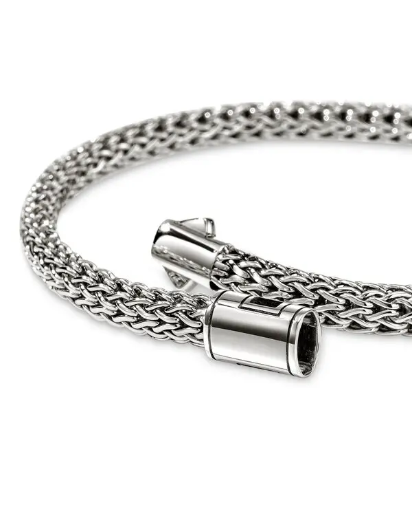 John Hardy Icon Woven Chain Link Bracelet - Silver