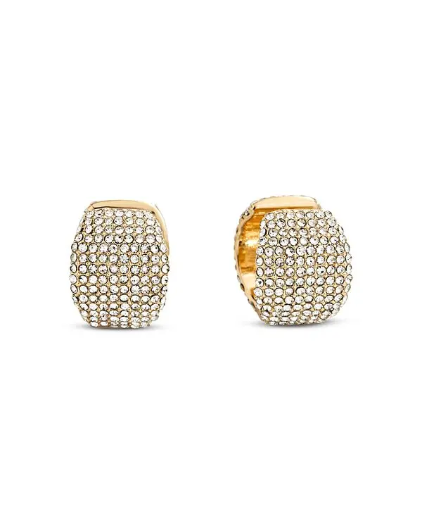 Baublebar Whitney Pave Hoop Earrings - Gold
