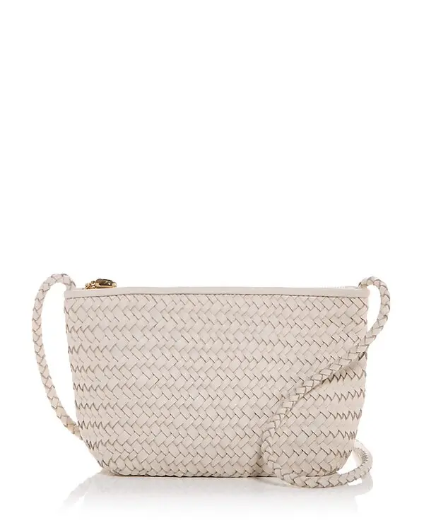 Madewell Signature Woven Leather Crossbody Bag - Vintage