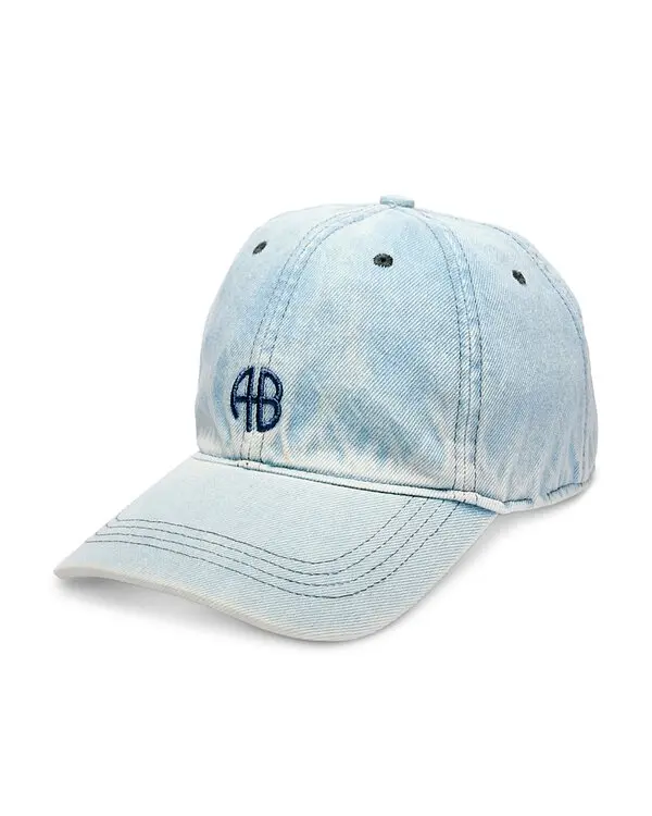 ANINE BING Jeremy Baseball Cap - Washed Blue