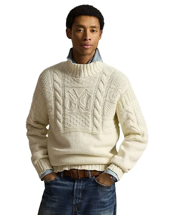Polo Ralph Lauren Yankees Sweater - Cream