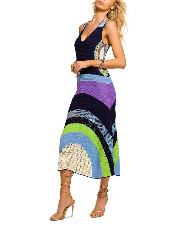 Ramy Brook Cadence Dress - Navy Multi