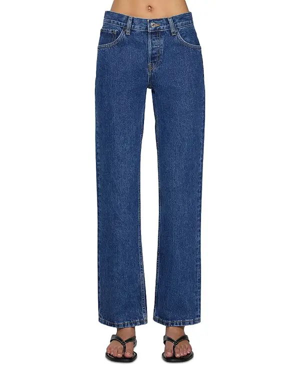 EB DENIM Ariel Mid Rise Wedgie Jeans - Manhattan