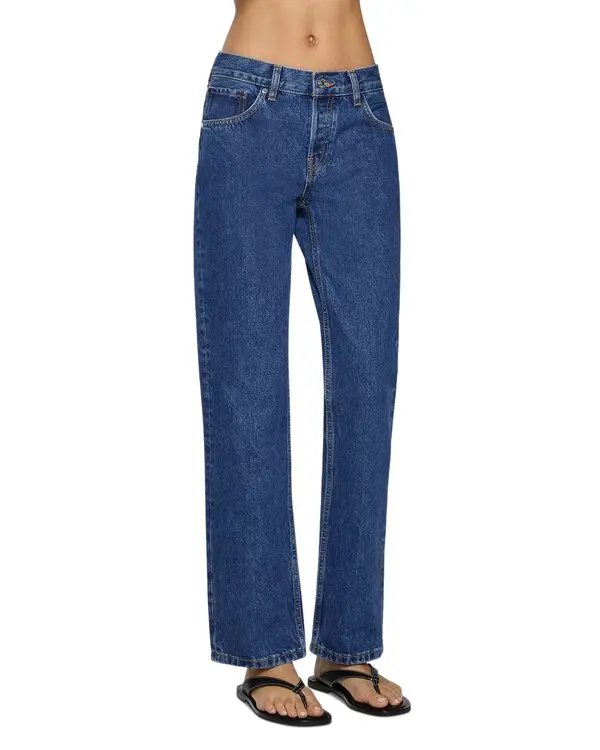 EB DENIM Ariel Mid Rise Wedgie Jeans - Manhattan