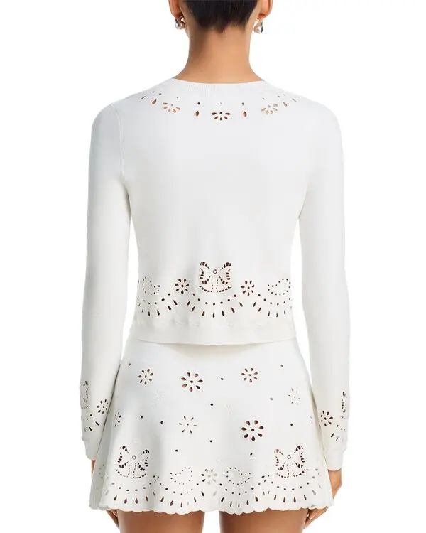 LoveShackFancy Leda Cardigan Sweater