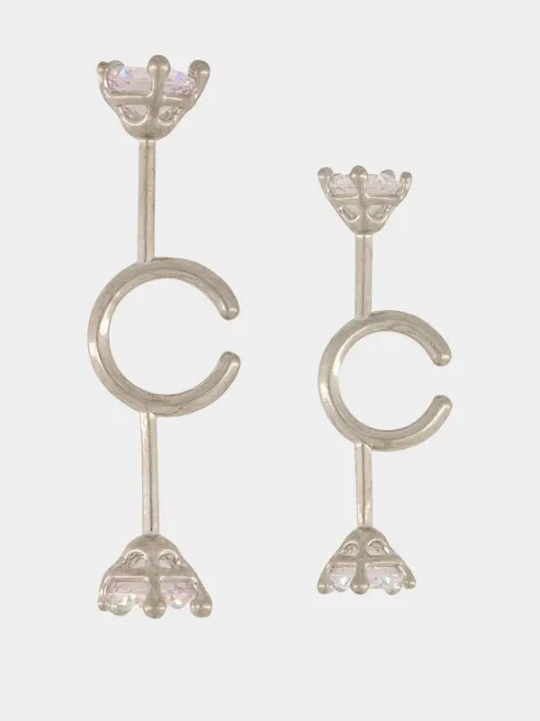 PANCONESI Diamanti Spina Ear Cuffs