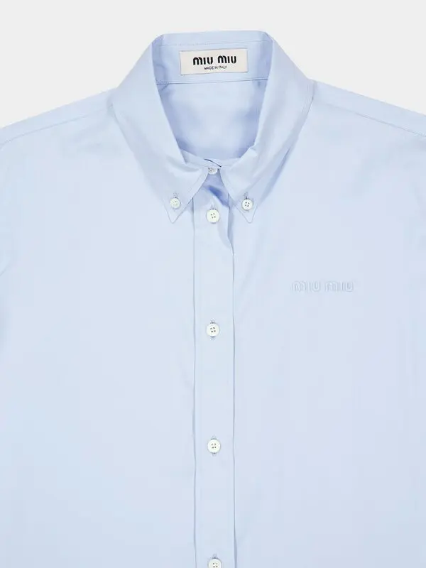 Miu Miu Poplin Button-down Shirt
