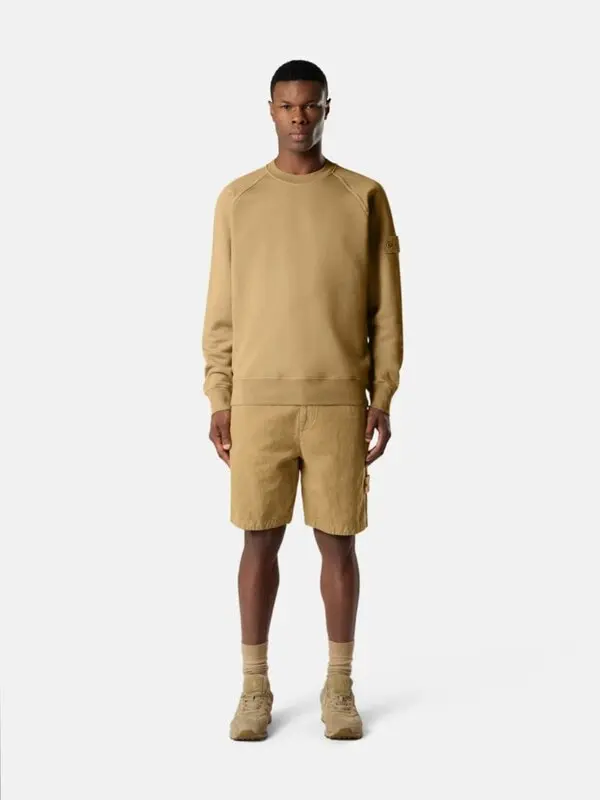 Stone Island Ghost Crewneck Sweatshirt - Beige