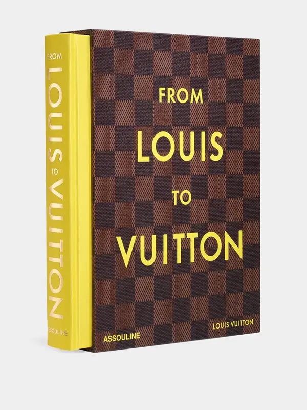 Assouline From Louis To Vuitton Book - Yellow