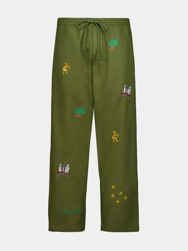 BAZISZT Pasadena Pants - Multicolour
