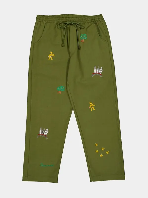 BAZISZT Pasadena Pants - Multicolour