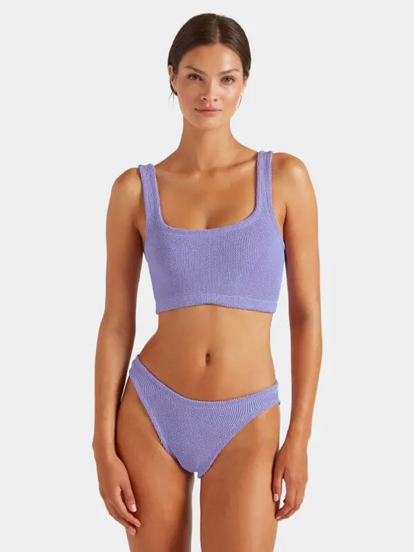 Hunza G Coverage Xandra Bikini - Purple