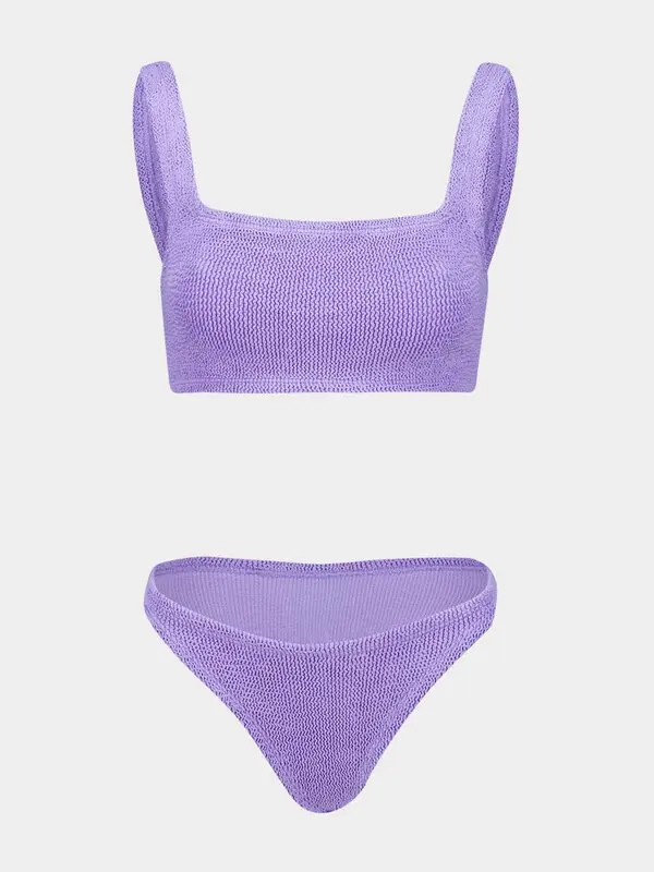 Hunza G Coverage Xandra Bikini - Purple