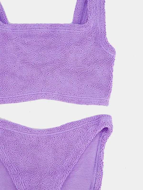 Hunza G Coverage Xandra Bikini - Purple