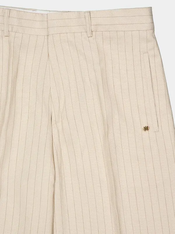 Amiri Striped Tailored Trousers