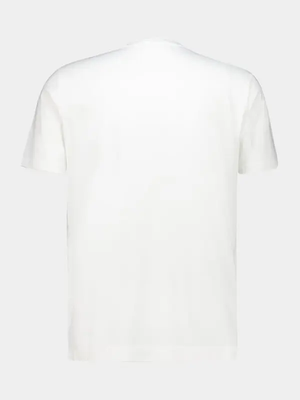 Boglioli Cotton Crew Neck T-shirt - White