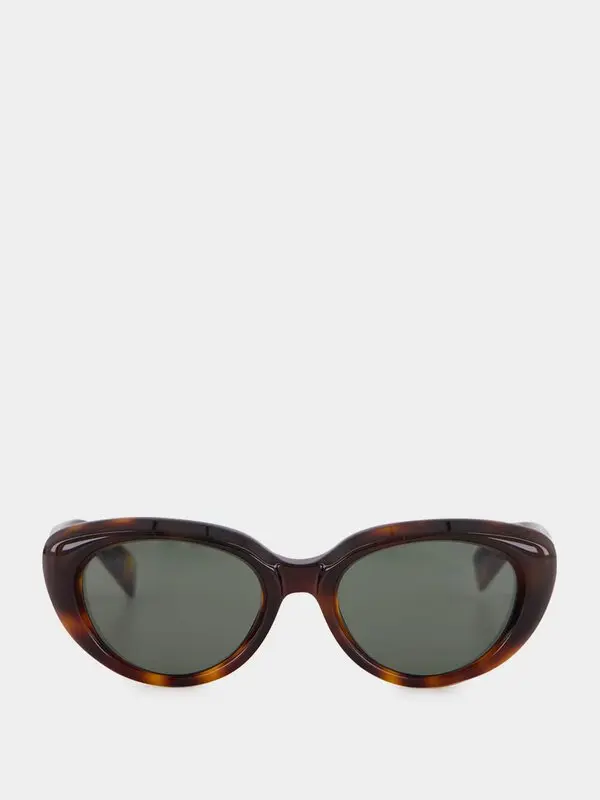 Saint Laurent Sl 859 Cat-eye Sunglasses - Brown