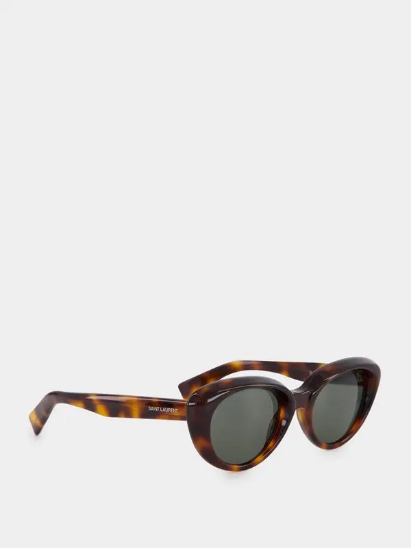 Saint Laurent Sl 859 Cat-eye Sunglasses - Brown