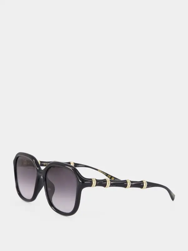 Gucci Square Frame Sunglasses - Black