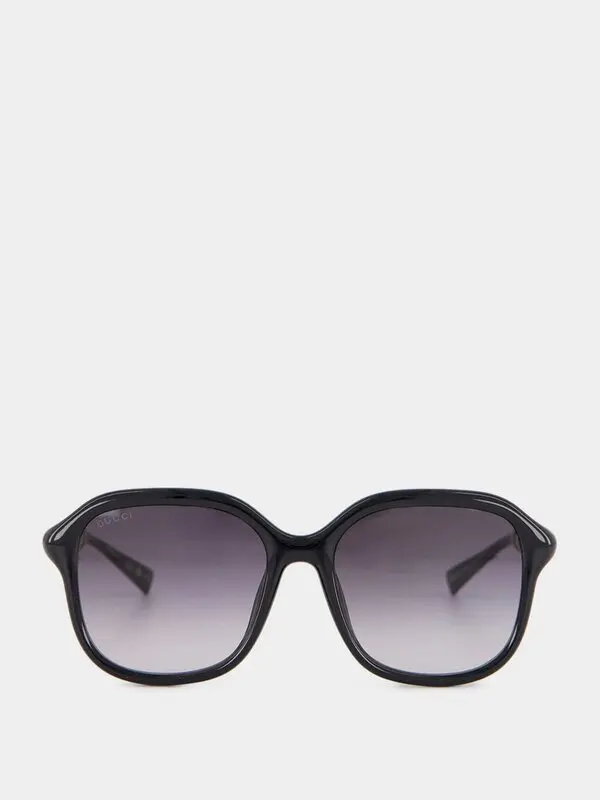 Gucci Square Frame Sunglasses - Black