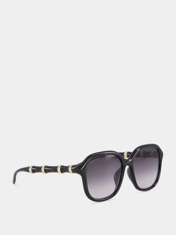 Gucci Square Frame Sunglasses - Black
