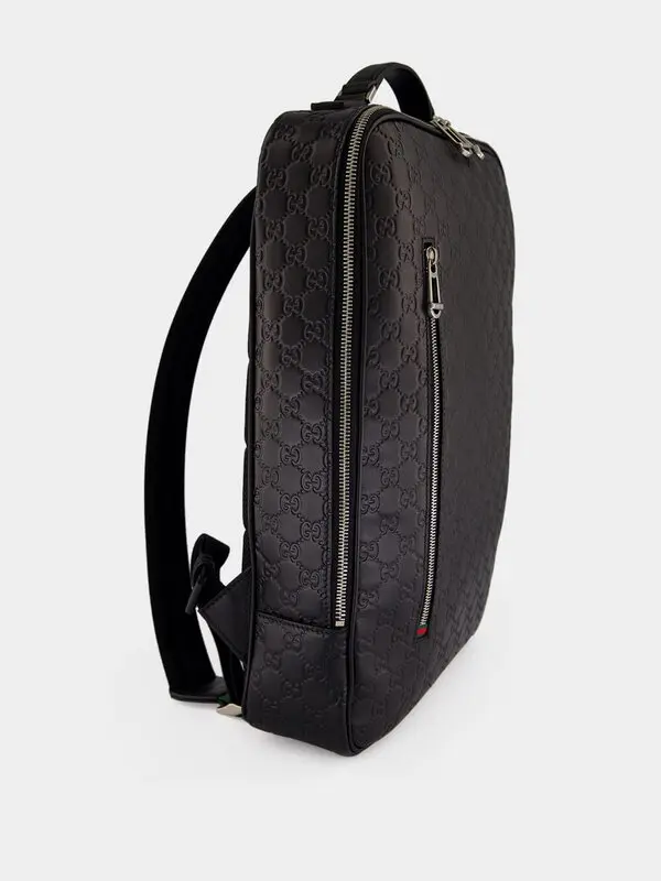 Gucci Gg Embossed Backpack