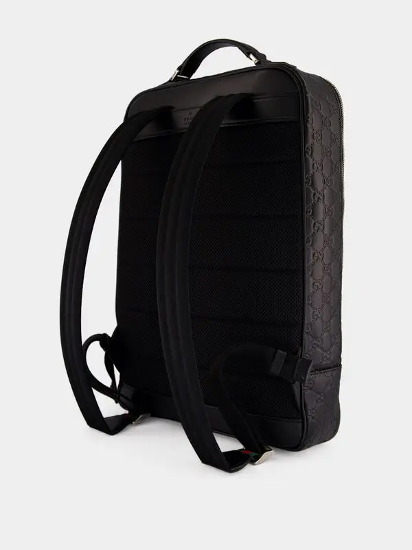 Gucci Gg Embossed Backpack