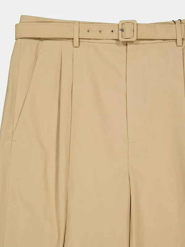 Saint Laurent Slim-fit Technical Cotton Pants