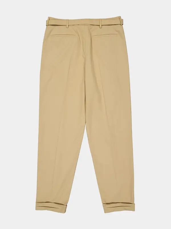 Saint Laurent Slim-fit Technical Cotton Pants