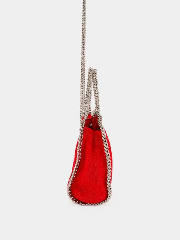 Stella McCartney Falabella Mini Mesh Tote - Red