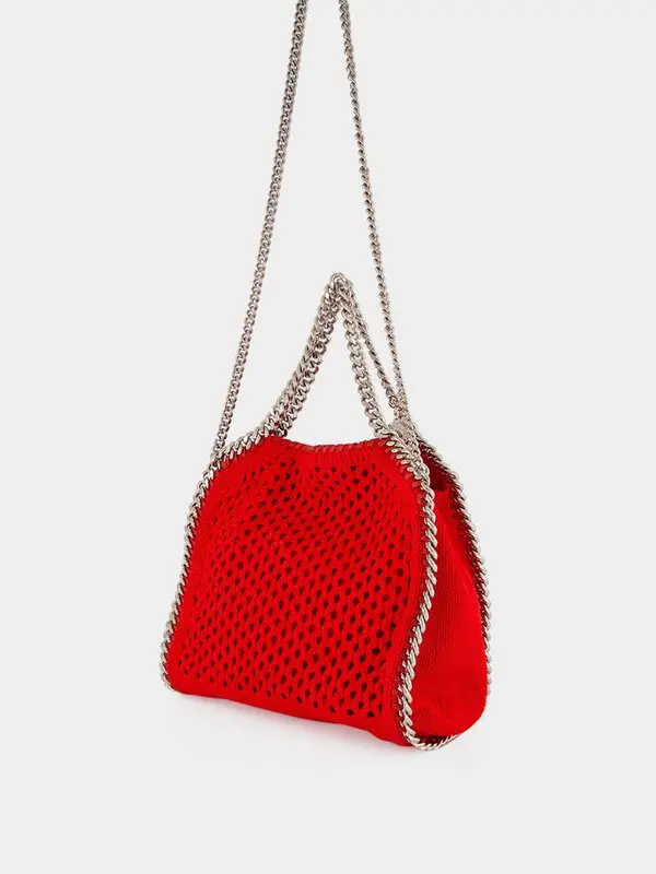 Stella McCartney Falabella Mini Mesh Tote - Red