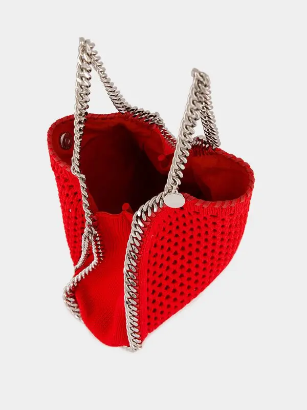 Stella McCartney Falabella Mini Mesh Tote - Red