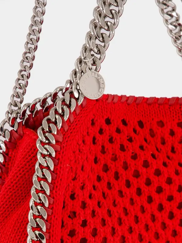 Stella McCartney Falabella Mini Mesh Tote - Red