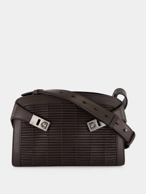 FERRAGAMO Hug Crossbody Bag - Black