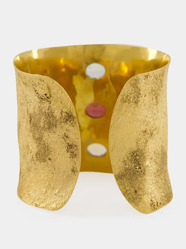 MARIA JOÃO BAHIA Cuff Bracelet With Gemstones