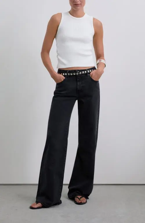 SCALPERS Bootcut Relax Denim - Black