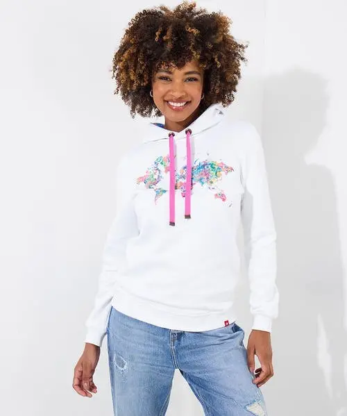 JOE BROWNS Graphic Print Hooded Sweatshirt