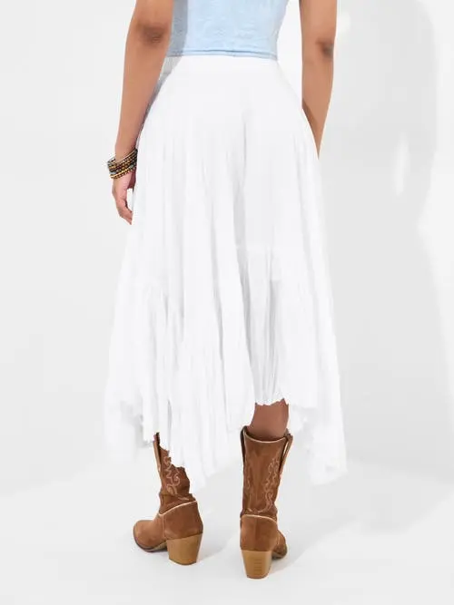 JOE BROWNS Crinkle Midi Skirt